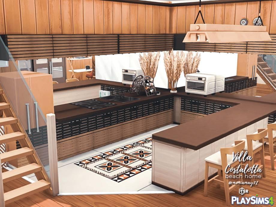 Скачать мод "Дом Villa Costalotta" бесплатно для Симс 4